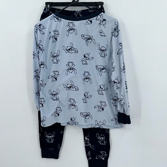 Disney | Intimates & Sleepwear | Disney Stitch Womens 2 Piece Pajama ...